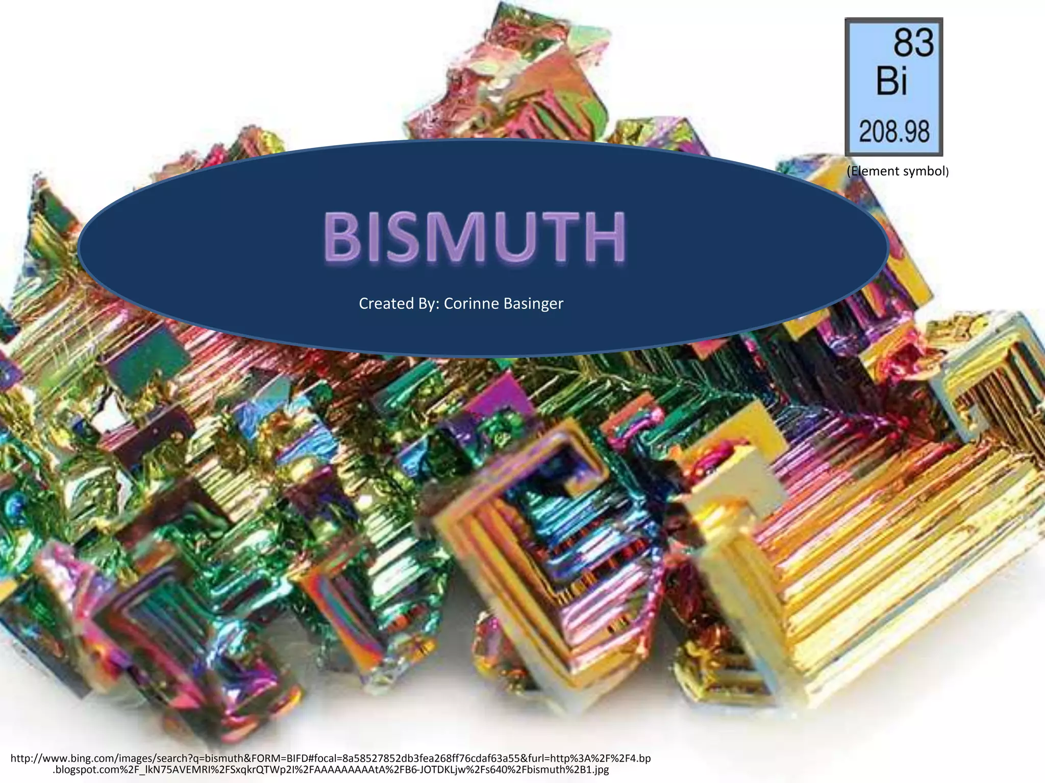 Bismuth (Corinne Basinger) | PPTX