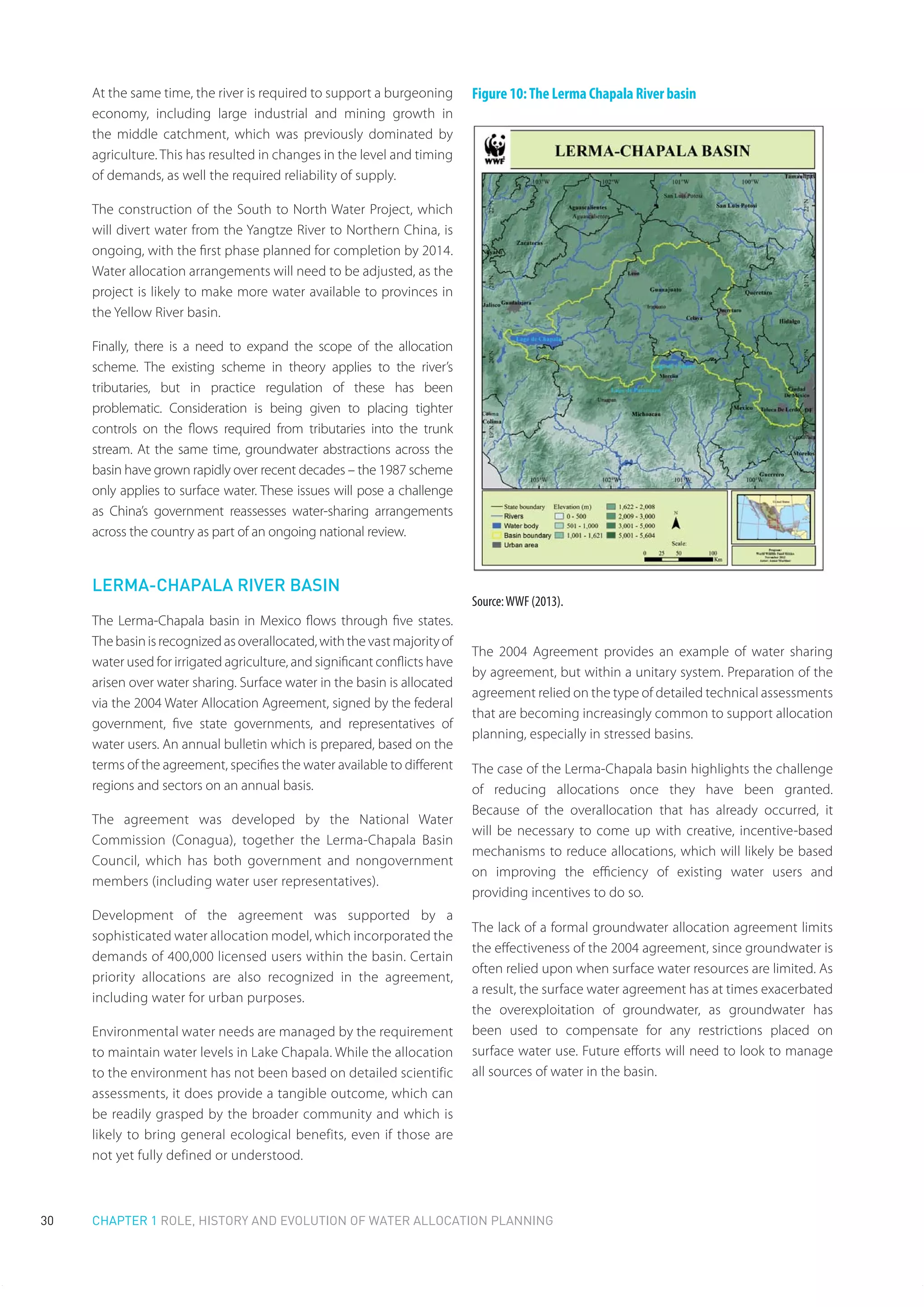 Basin Water Allocation Planning Principles Procedures And Approaches