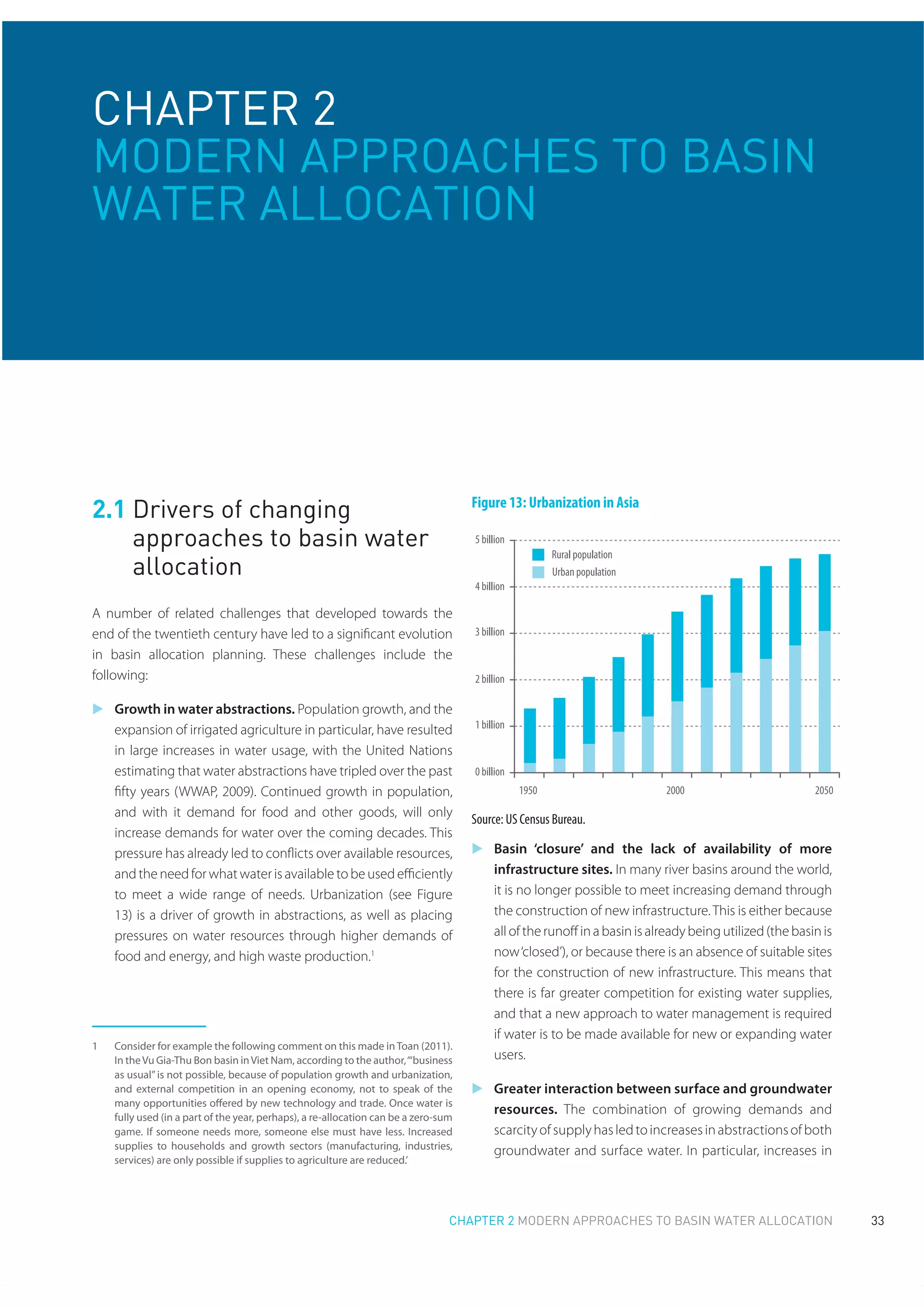 Basin Water Allocation Planning Principles Procedures And Approaches
