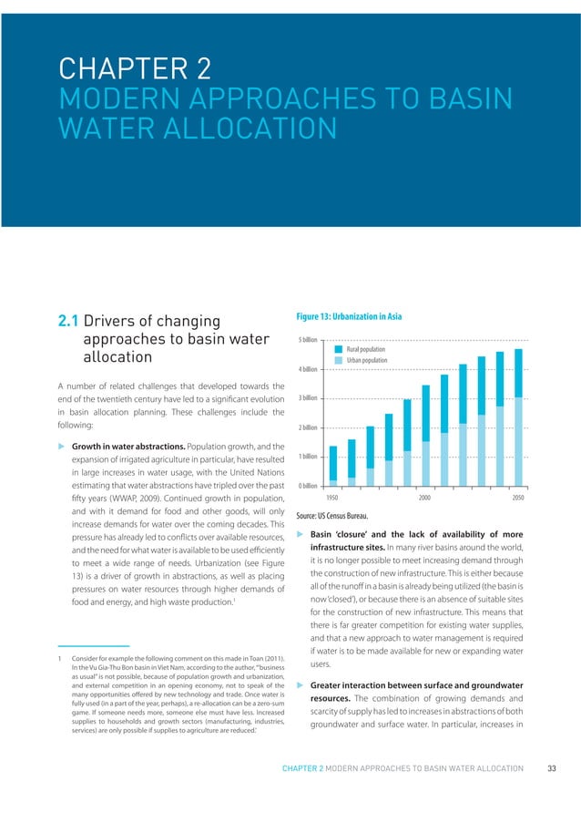 Basin water allocation planning principles, procedures and approaches ...