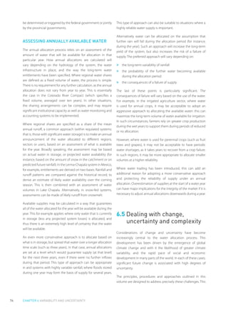 Basin water allocation planning principles, procedures and approaches ...