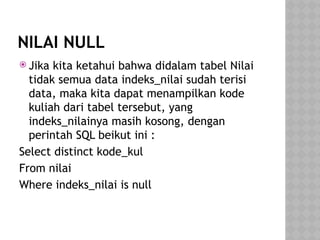 Strategi dan Implementasi Basis Data: Memahami Konsep, Struktur, dan ...