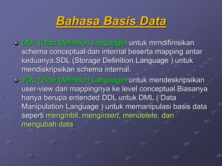 Basis data | PPT
