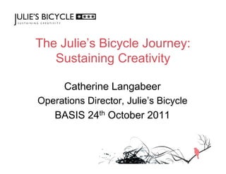 Julies Bicycle | PPT
