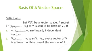 Basis and dimension ppt-1 and it's appliction.pptx