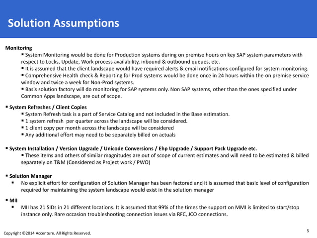 SAP Basis Project Assumption presentations.pptx