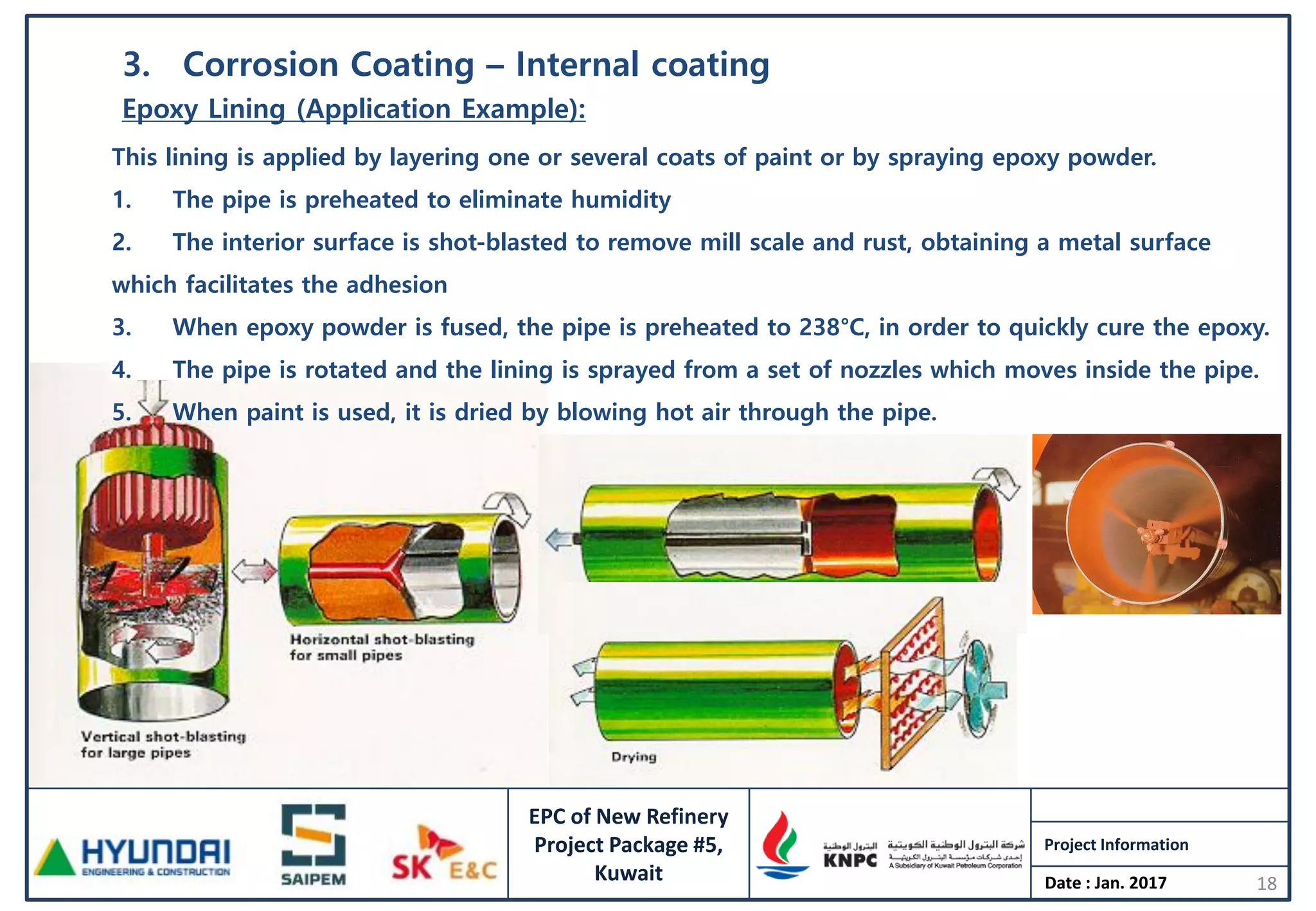 Basis corrosion coating &CP system for pipeline in Oil & Gas Sector | PDF