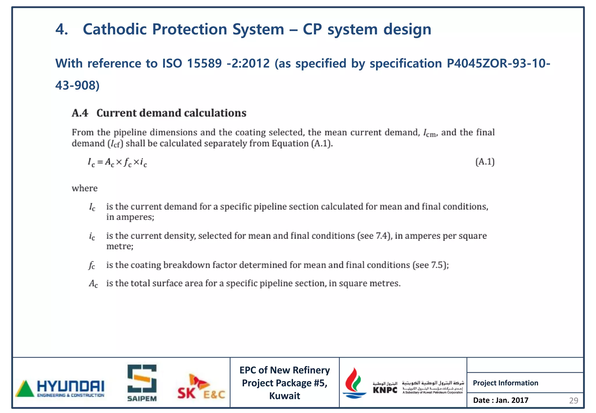 Basis corrosion coating &CP system for pipeline in Oil & Gas Sector | PDF