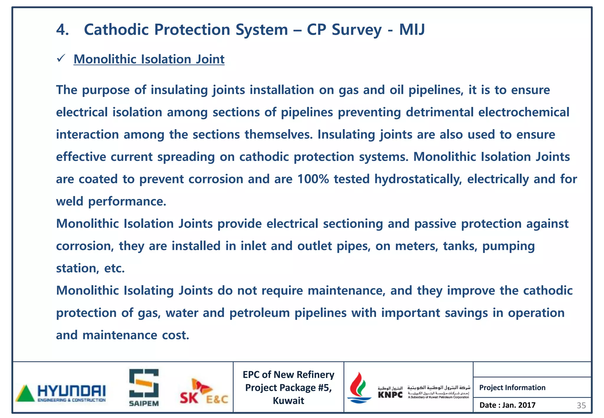 Basis corrosion coating &CP system for pipeline in Oil & Gas Sector | PDF