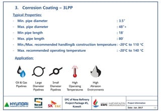 Basis corrosion coating &CP system for pipeline in Oil & Gas Sector | PDF