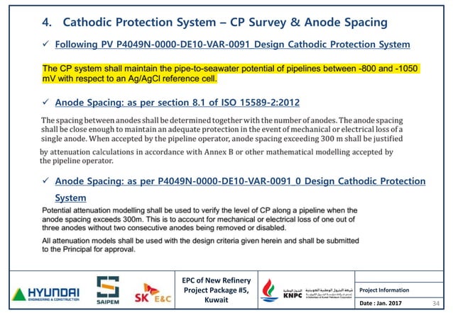 Basis corrosion coating &CP system for pipeline in Oil & Gas Sector | PDF