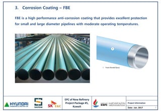 Basis corrosion coating &CP system for pipeline in Oil & Gas Sector | PDF