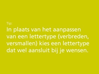 Basiscursus typografie | PPT | Free download