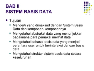 Basis Data | PPT