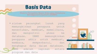 basis data pada jaringan komputer grafis | PPT