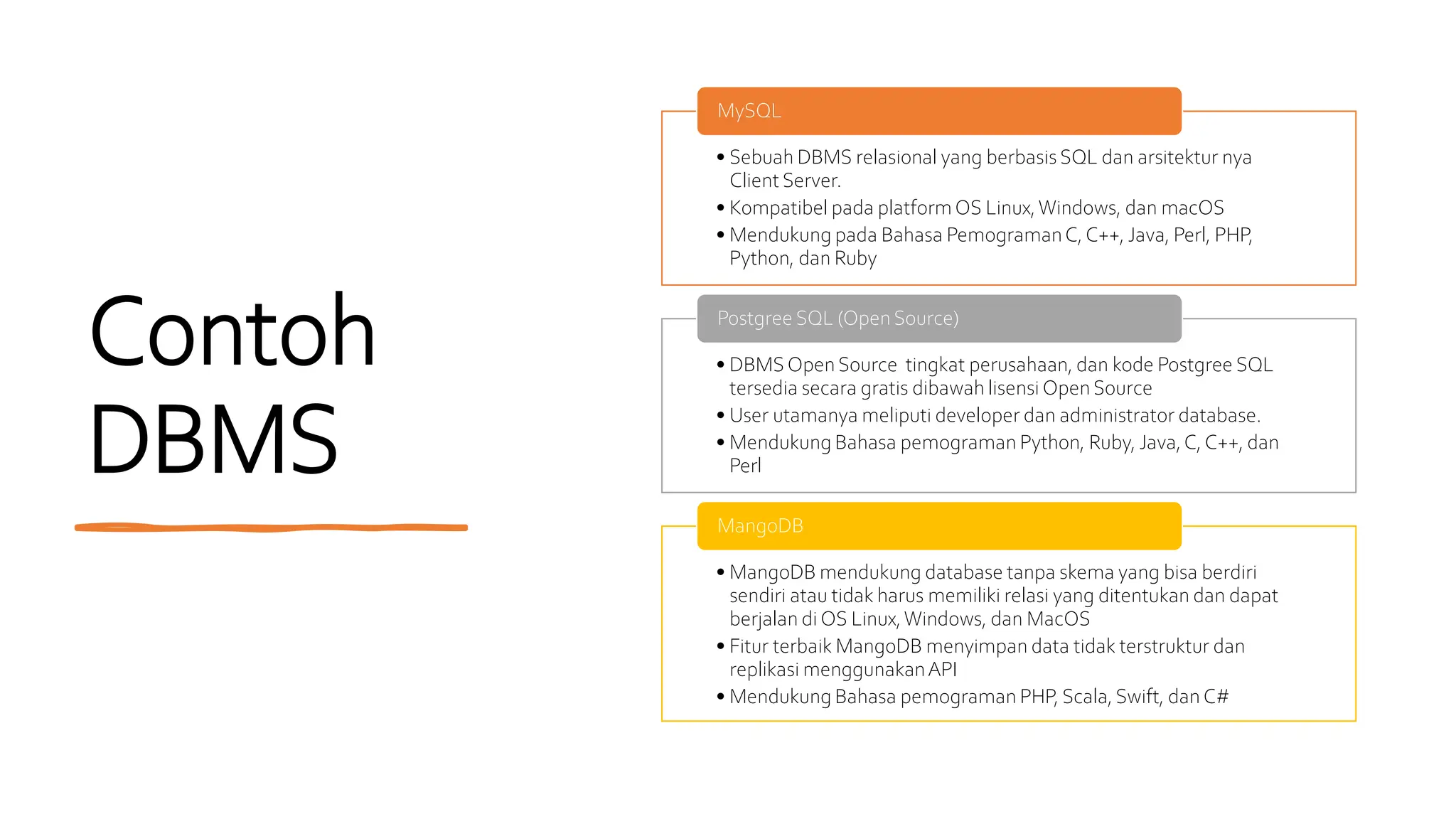 Basis_Data20221_Part 1 DBMS Pengguna Basis Data | PPT | Free Download