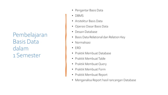 Basis_Data20221_Part 1 DBMS Pengguna Basis Data | PPT | Free Download