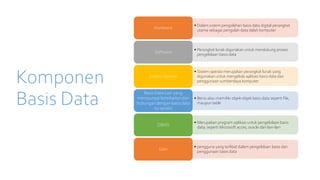 Basis_Data20221_Part 1 DBMS Pengguna Basis Data | PPT | Free Download