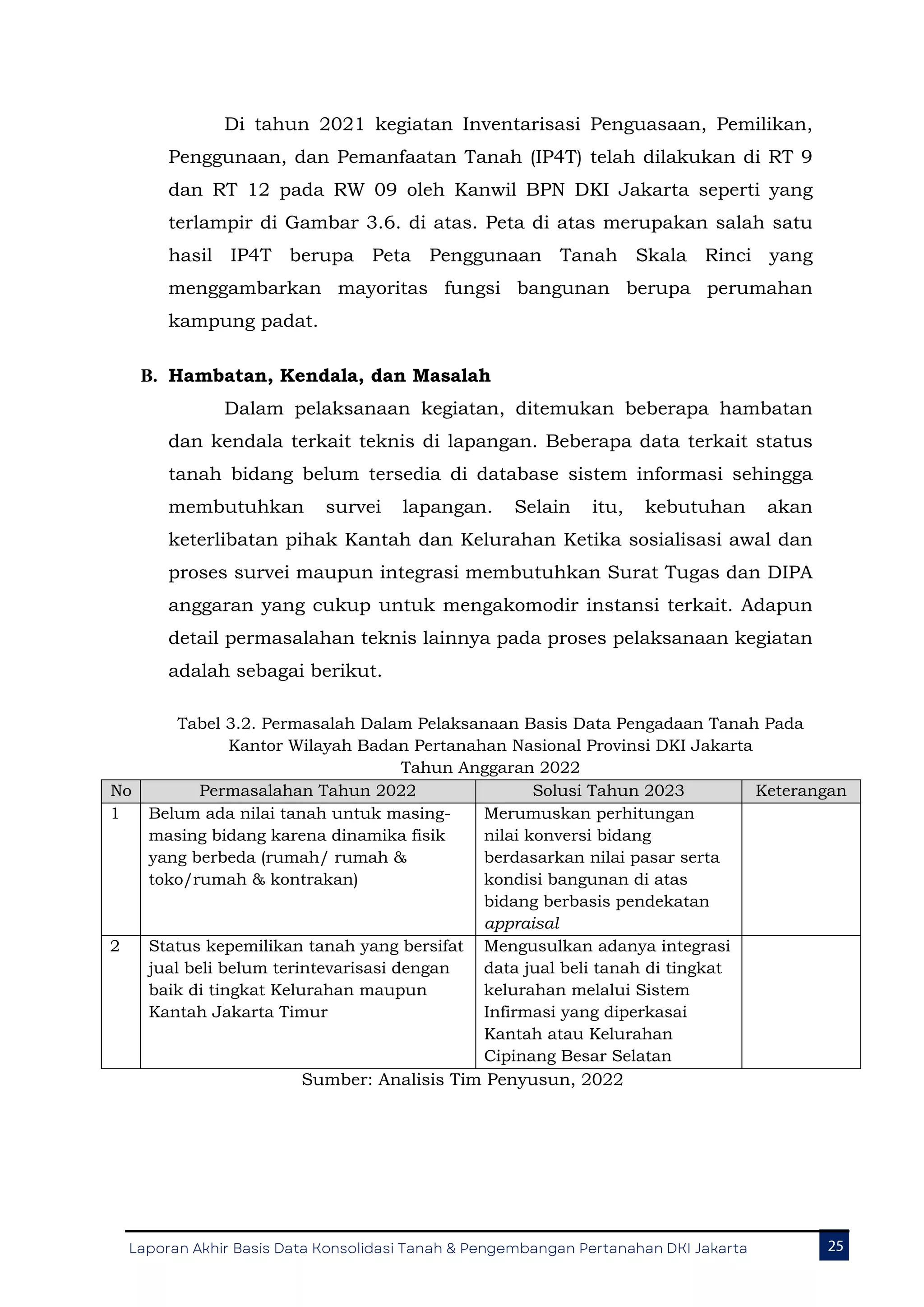 Basis Data Konsolidasi Tanah Vertikal dan Pengembangan Tanah Cipinang ...