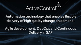 Basis Technologies DevOps and Testing Platform for SAP | PPT