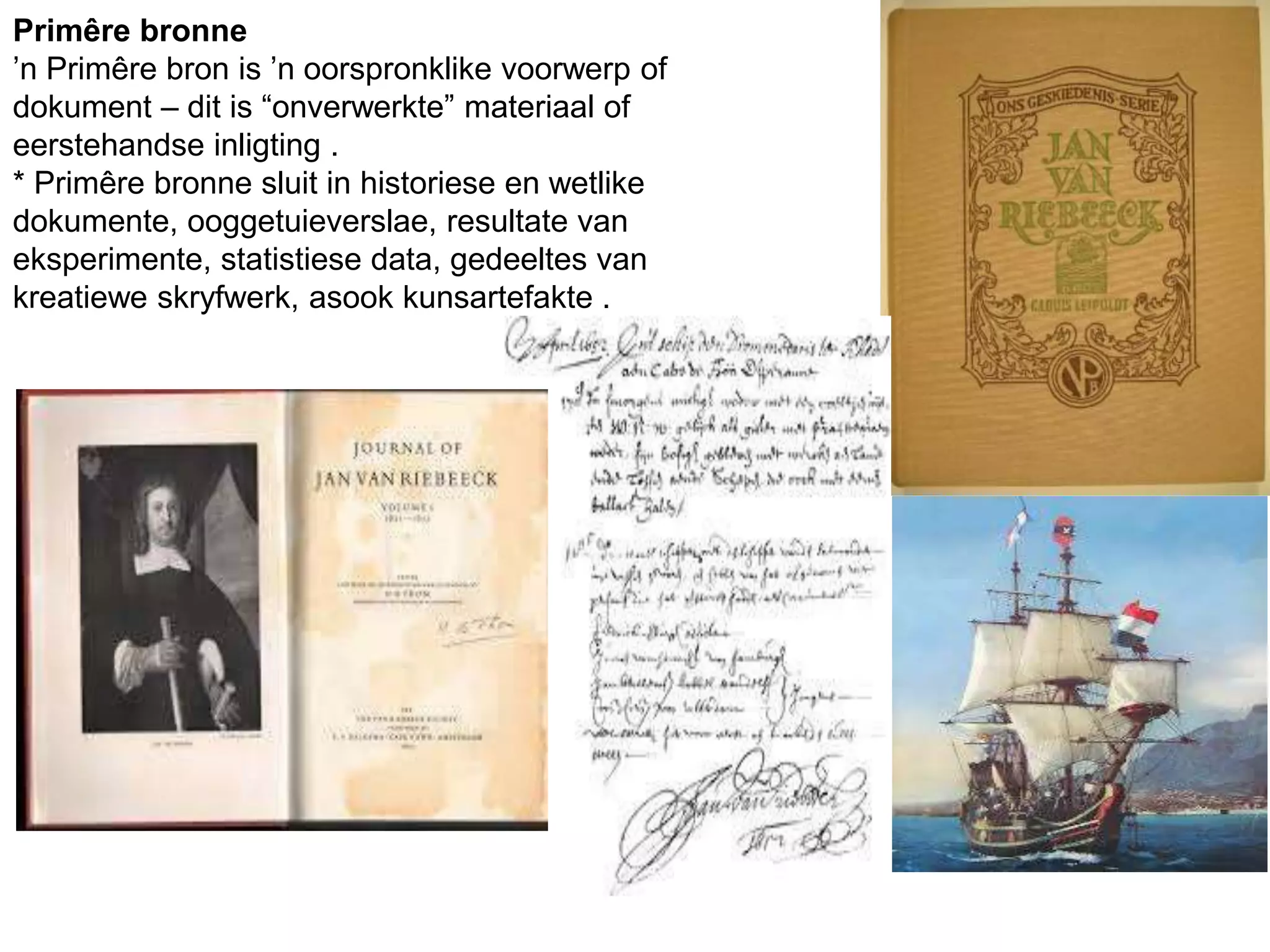 Wat Is Geskiedenis Regtig? | PPTX