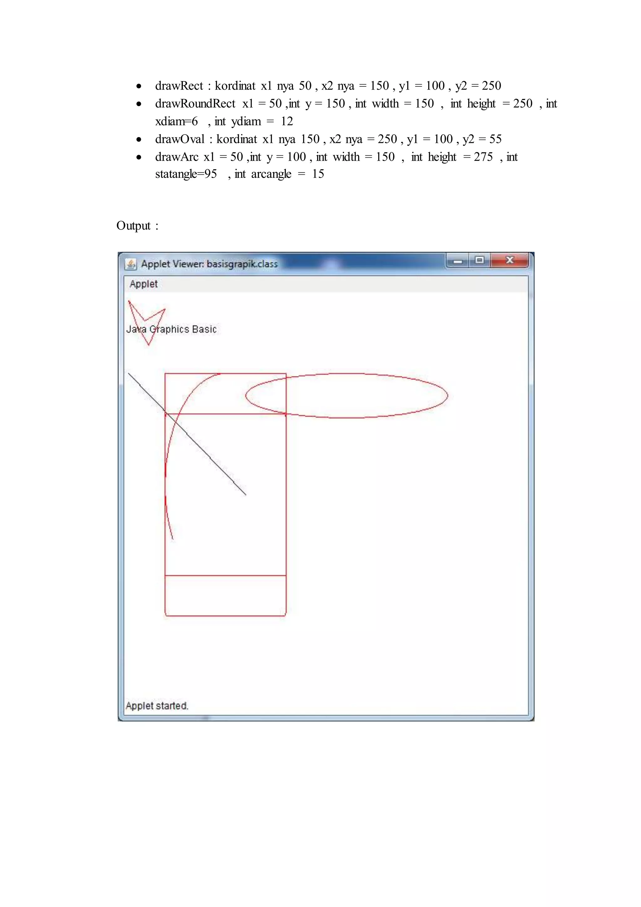 Basic graphics | DOCX