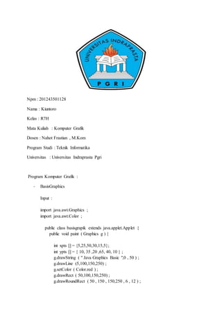 Basic graphics | DOCX