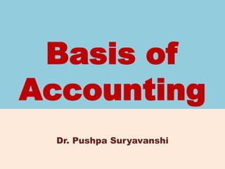 Basis of accounting | PPTX