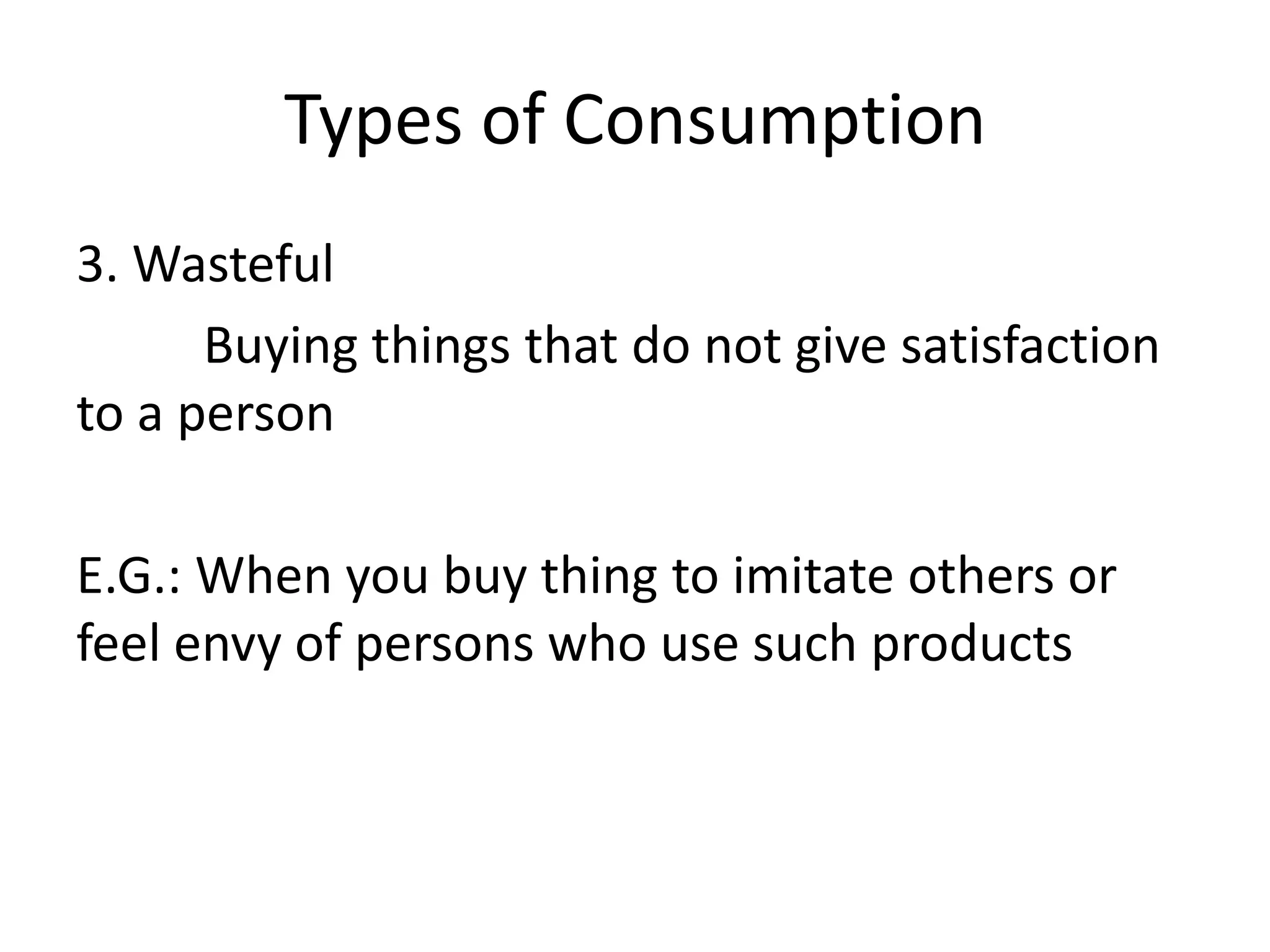 Basis of consumption | PPTX