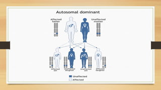 Basis of inheritance ,Autosomal dominant and Autosomal recessive ...