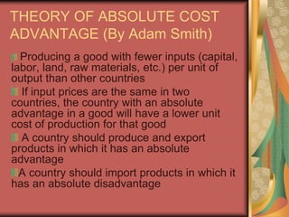 Basis of internatioanl trade.ppt