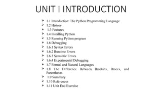 BASIS OF PYTHON PROGRAMMING vghkjnkjnkjnlkjn | PPT