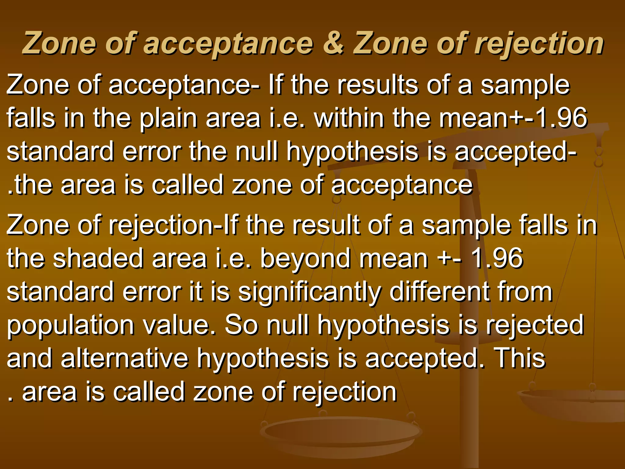 Basis of statistical inference | PPT