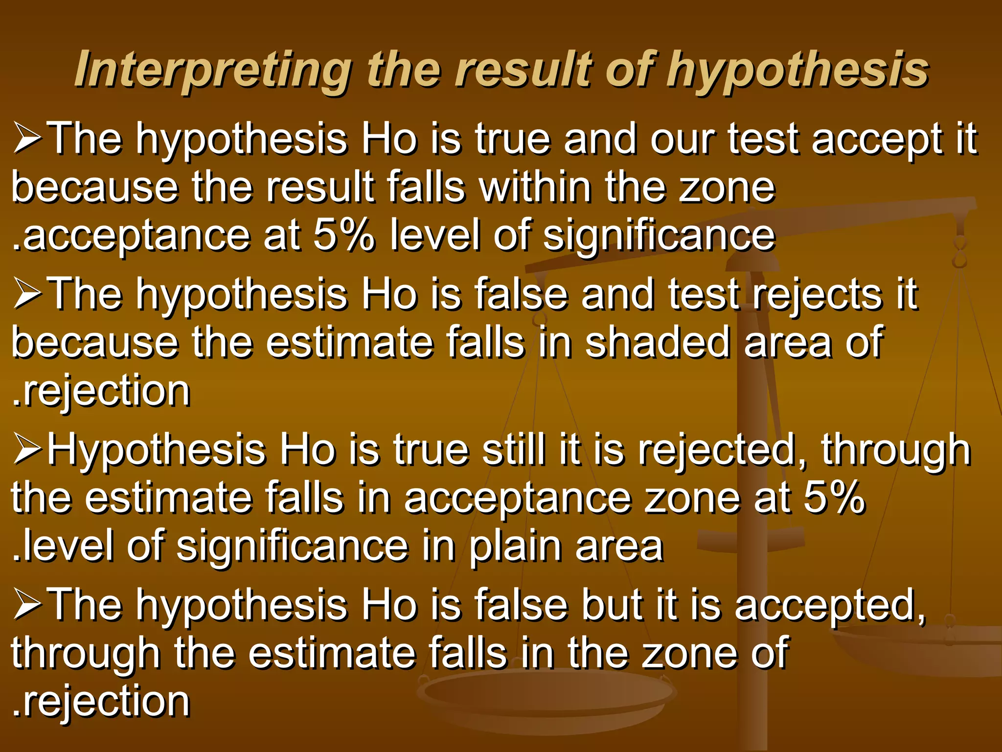 Basis of statistical inference | PPT
