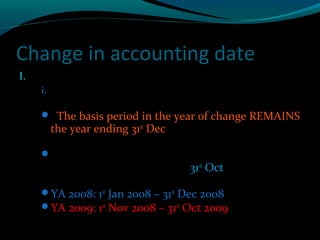 BASIS PERIOD-ADVANCED TAXATION | PPT