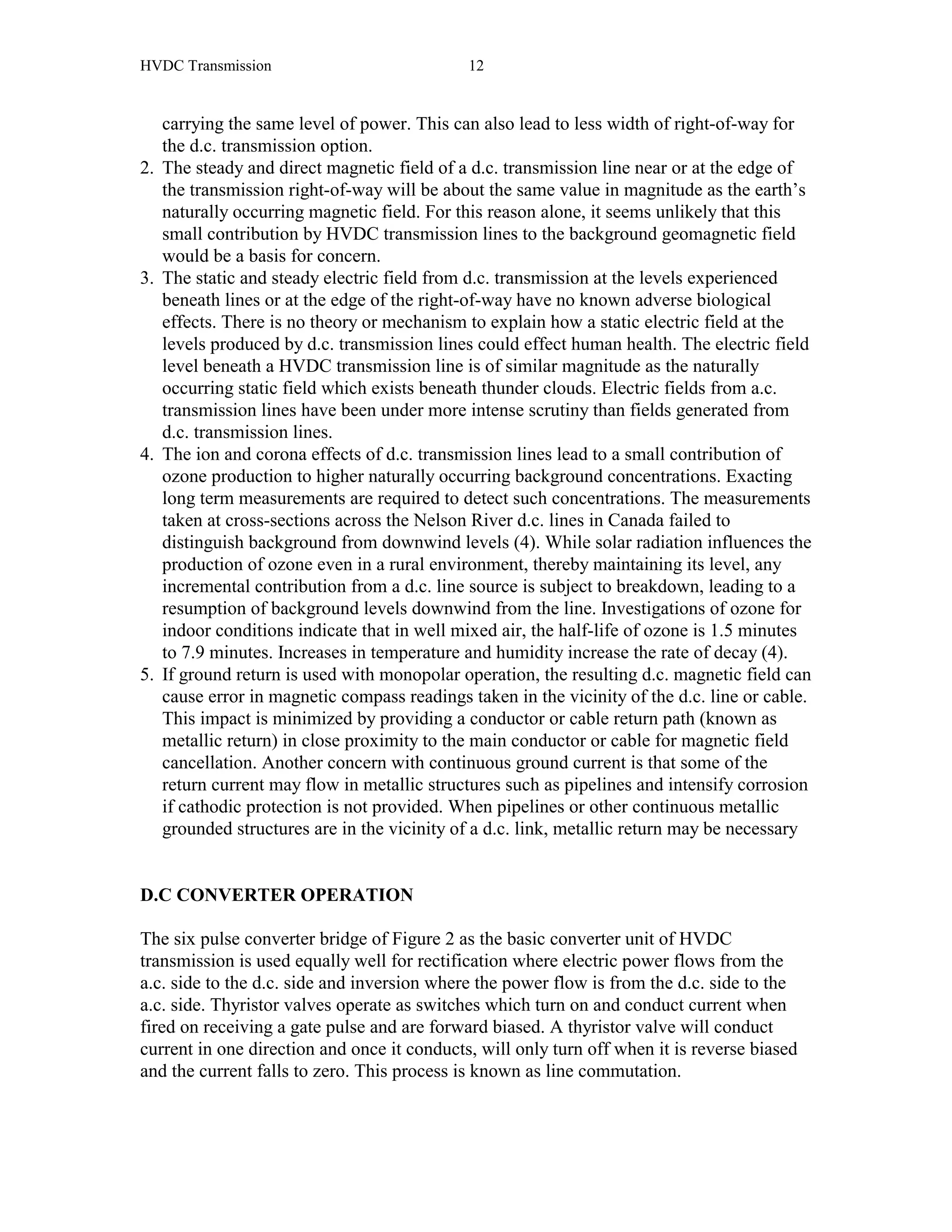 Basis principles of hvdc | PDF