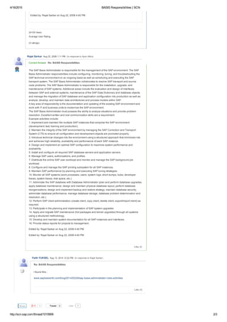 Basis responsibilities scn | PDF