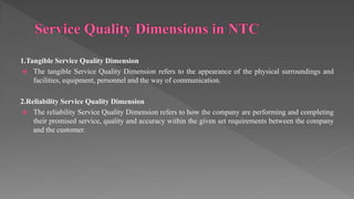 Production and Operation Management in services Department NTC | PPTX