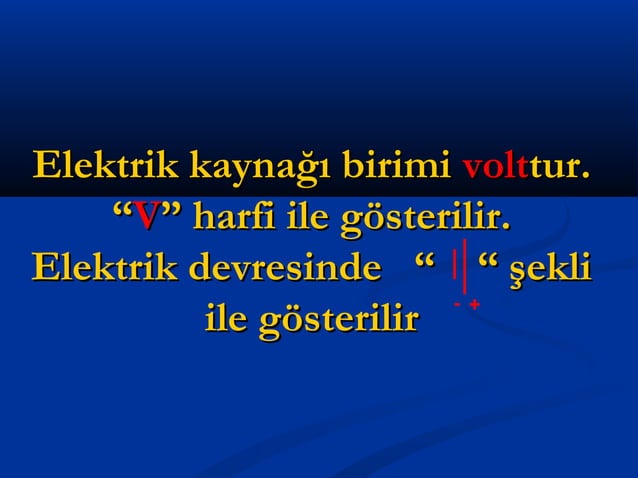 Basit elektrik devresi | PPT