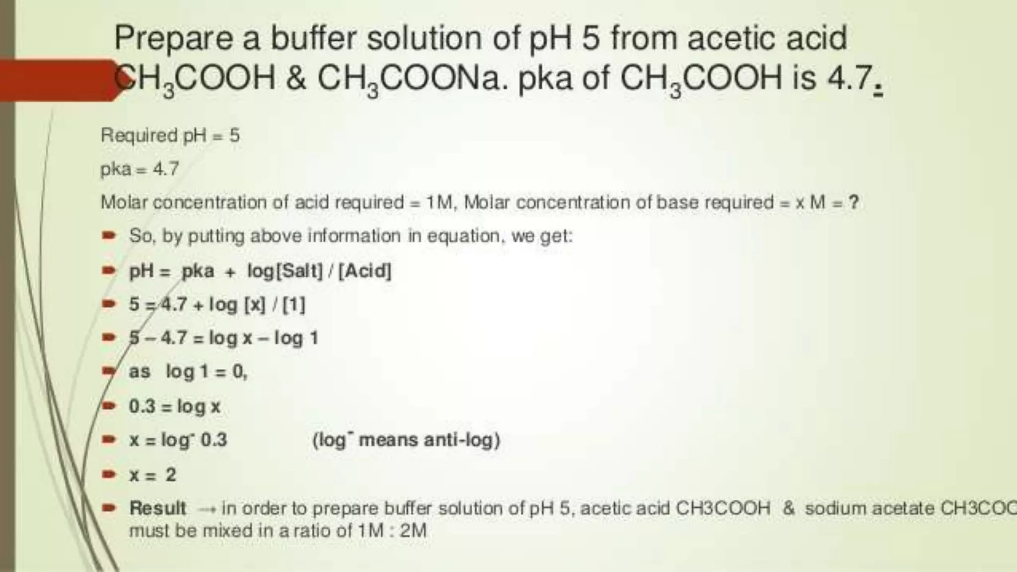 Buffers in pharmaceutical and biological system | PPTX