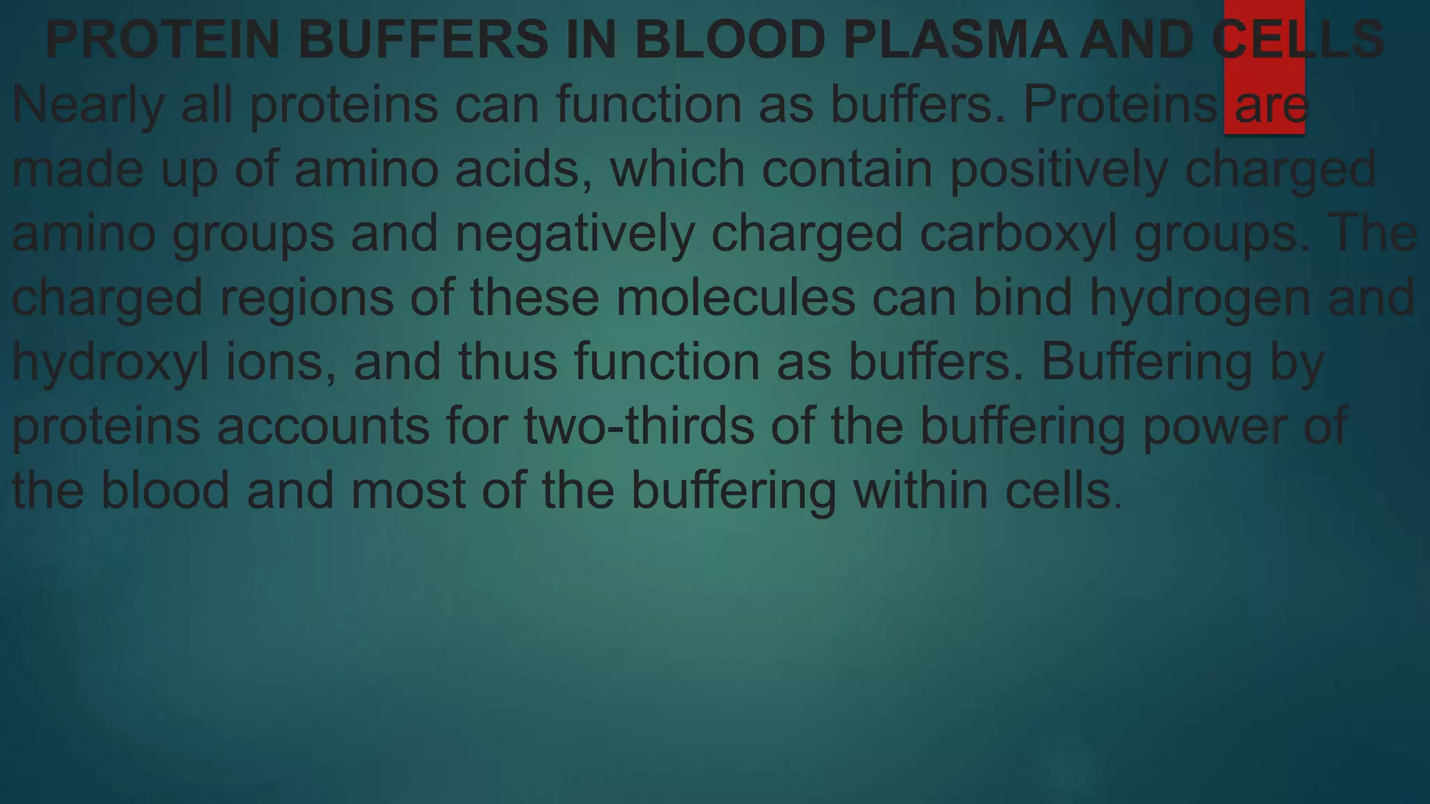 Buffers in pharmaceutical and biological system | PPTX