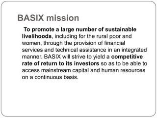 Basix: A Business Analysis | PPTX