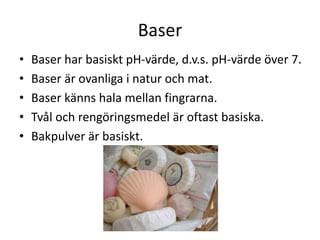 Lena Koinberg | Baskemi: Syror och baser | PPT