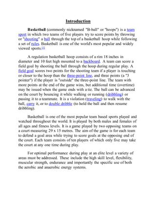 Basket ball | DOC