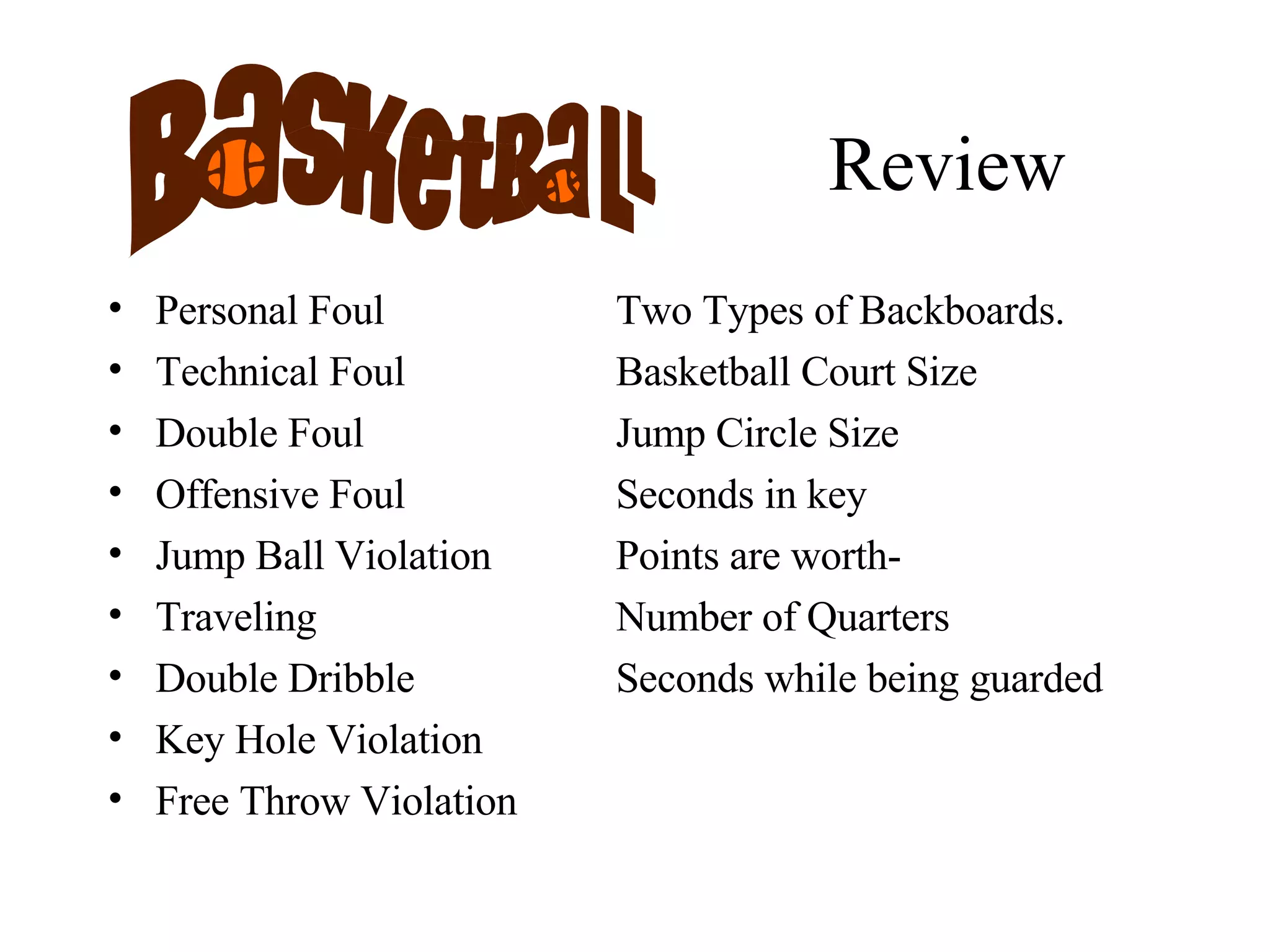 Basketball | PPT