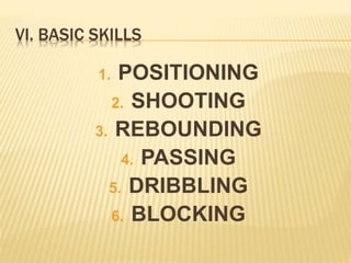Basketball 101 | PDF