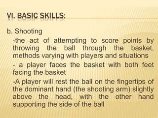 Basketball : History - Basic Skills | PPSX