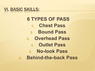 Basketball : History - Basic Skills | PPSX
