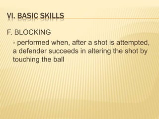 Basketball : History - Basic Skills | PPSX