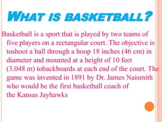Basketball | PPTX